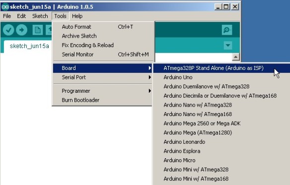 Arduino Nano as an ISP Programmer – Martyn Currey