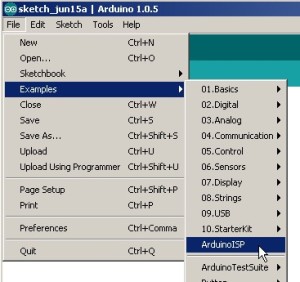 Arduino Nano as an ISP Programmer – Martyn Currey