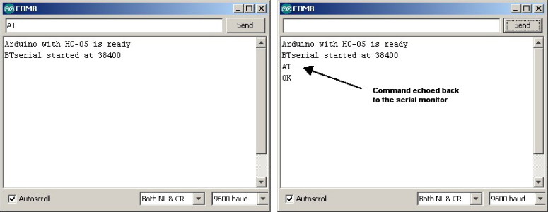 Connecting 2 Arduinos By Bluetooth Using A Hc 05 And A Hc 06 Pair Bind And Link Martyn Currey