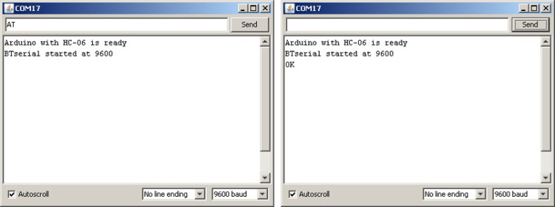 Connecting 2 Arduinos By Bluetooth Using A Hc 05 And A Hc 06 Pair Bind And Link Martyn Currey