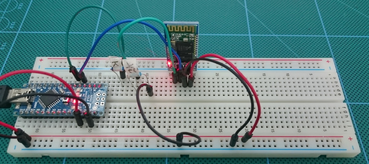 Connecting 2 Arduinos by Bluetooth using a HC-05 and a HC-06: Pair ...