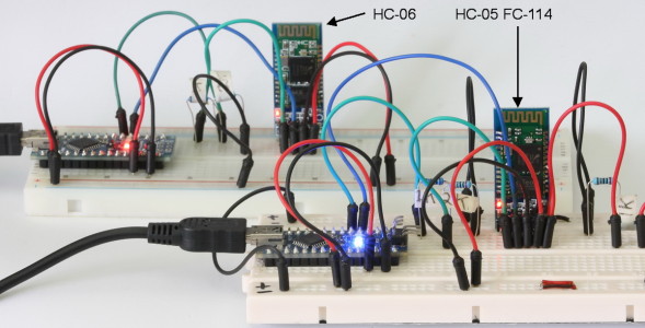 HC-05 FC-114 and HC-06 FC-114. Part 3 – Master Mode and Auto Connect ...