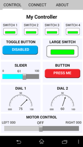 Bluetooth Control Panel – Martyn Currey