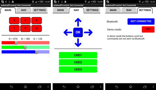 arduinoBTcontrol – Martyn Currey