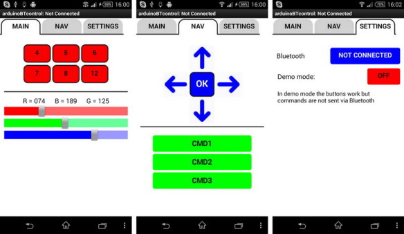 arduinoBTcontrol – Martyn Currey