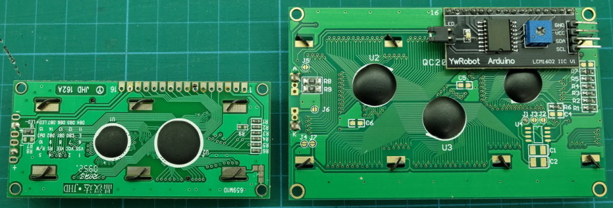 Arduino with HD44780 based Character LCDs – Martyn Currey