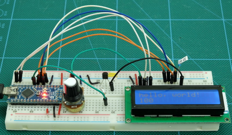 Arduino with HD44780 based Character LCDs | Martyn Currey