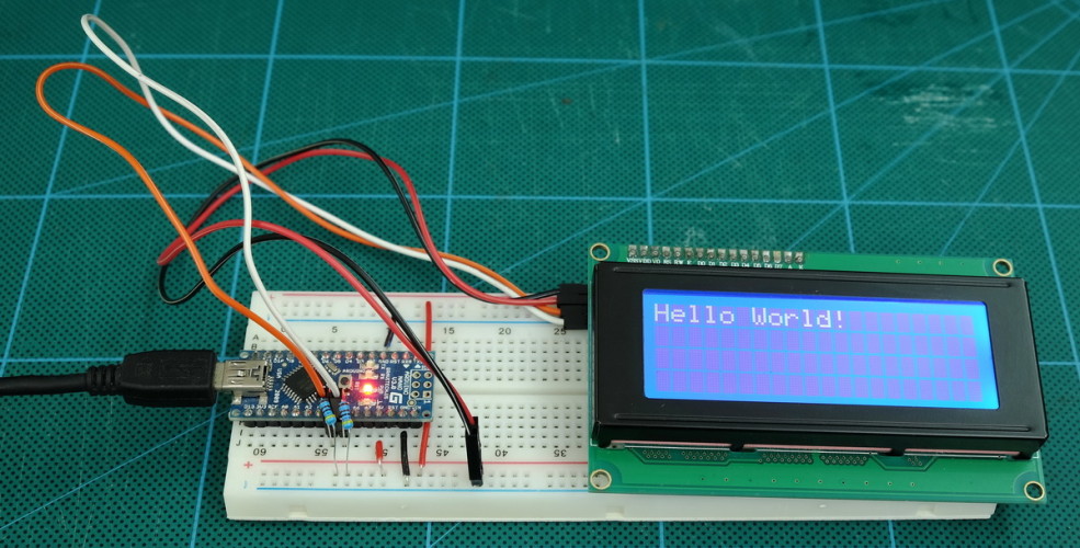 Arduino with HD44780 based Character LCDs | Martyn Currey