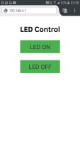 ESP8266 and the Arduino IDE Part 2: Control an LED from a web page ...