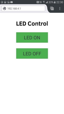 ESP8266 and the Arduino IDE Part 2: Control an LED from a web page ...