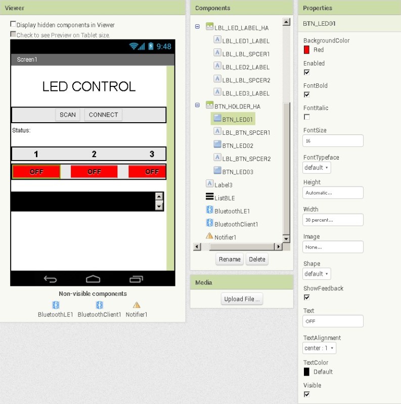 Arduino, HM-10 and App Inventor 2 | Martyn Currey