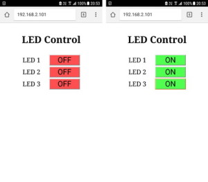 ESP8266 and the Arduino IDE Part 7: More Controls. 3 LEDs – Martyn Currey