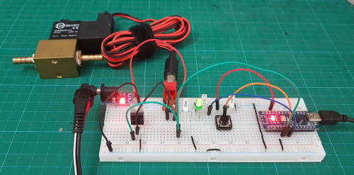 Controlling a Solenoid Valve from an Arduino. Updated. – Martyn Currey