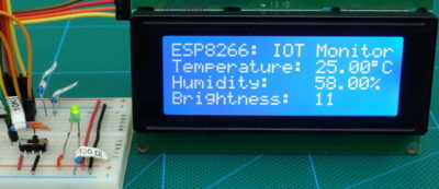 ESP8266 and the Arduino IDE Part 10d: IOT Monitor. Final Project ...