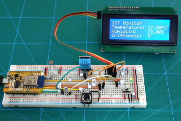 ESP8266 and the Arduino IDE Part 10d: IOT Monitor. Final Project ...