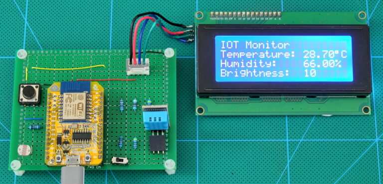 ESP8266 and the Arduino IDE Part 10d: IOT Monitor. Final Project ...