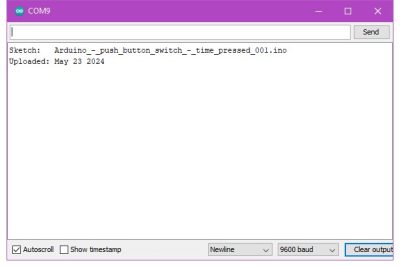 Arduino. Time A Push Button Switch – Martyn Currey
