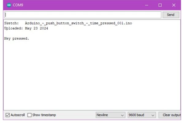 Arduino. Time A Push Button Switch – Martyn Currey
