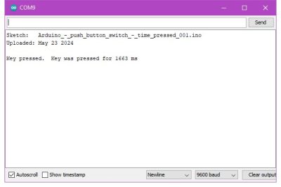 Arduino. Time A Push Button Switch – Martyn Currey