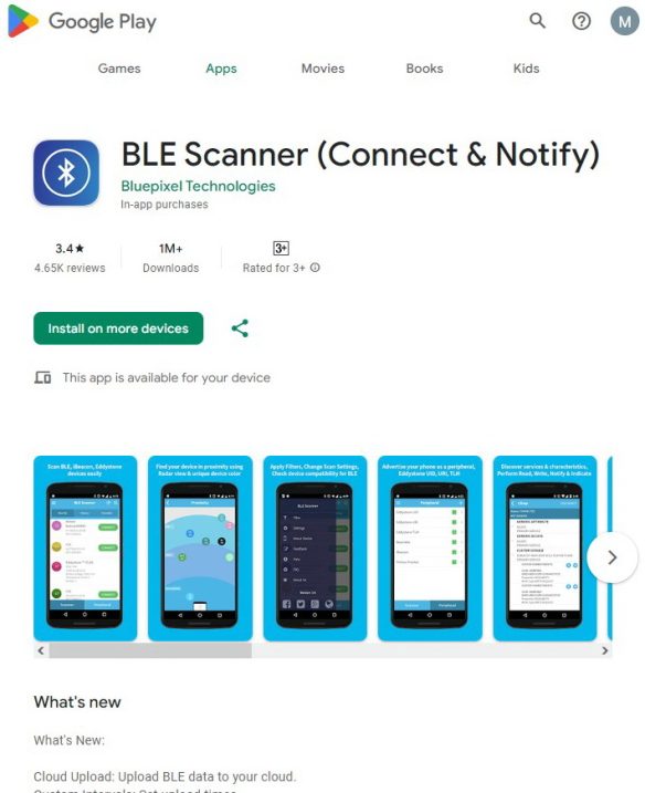 Send And Receive Data To The HM-10 Using A BLE Scanner App – Martyn Currey