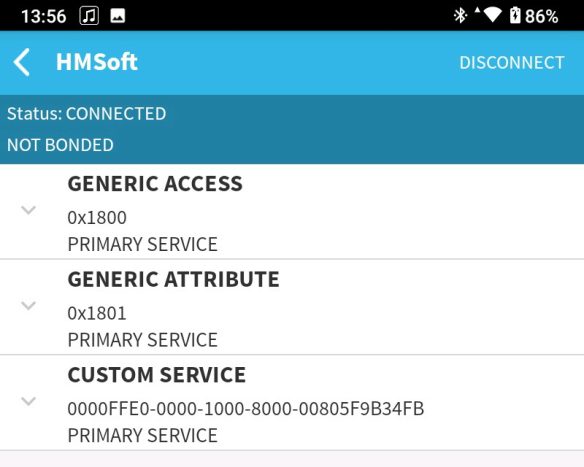 Send And Receive Data To The Hm 10 Using A Ble Scanner App Martyn Currey